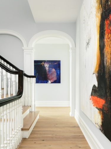 A historic dwelling in Texas blending contemporary interior design and ...